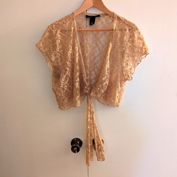 Venezia | Tops | Vintage Lace Top Tangold | Poshmark